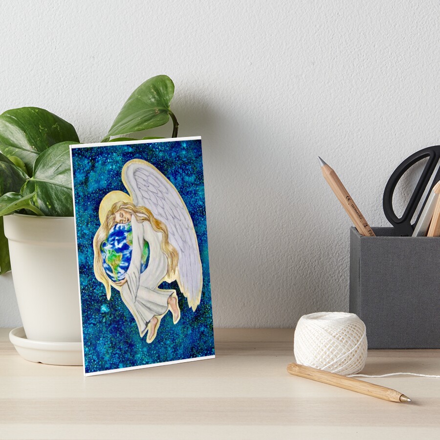 "Earth Angel" Art Board Print by margotmythmaker | Redbubble