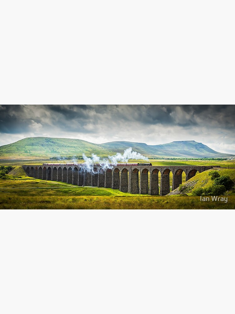"Steam Train Crossing the Ribblehead Viaduct" Poster for Sale by ...
