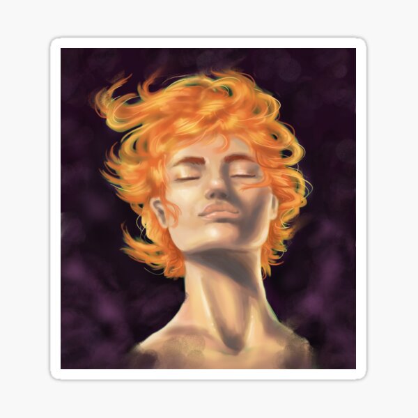 "Woman of Fiery Spirit" Sticker by CraftySpriggan | Redbubble