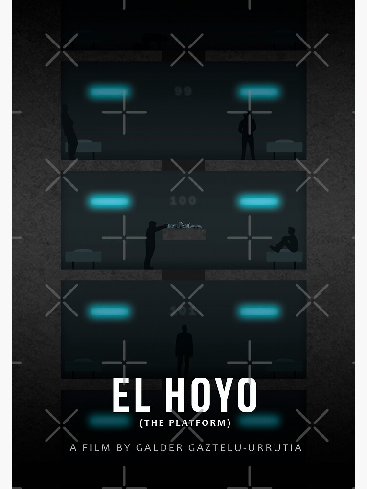 "The platform" Poster for Sale by Aftaelass | Redbubble