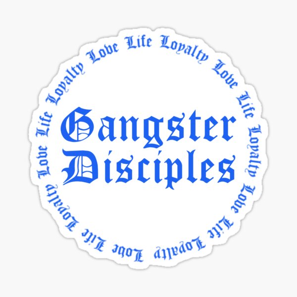 Gangster Disciples Stickers | Redbubble