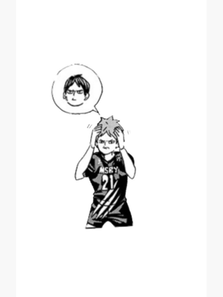 Hinata Imitating Kageyama Haikyuu Timeskip Manga Cap Case And Skin For Samsung Galaxy By Joojlia