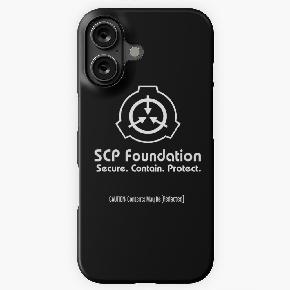 "SCP Foundation: Contents May Be [Redacted] (Black)" Comforter for Sale ...