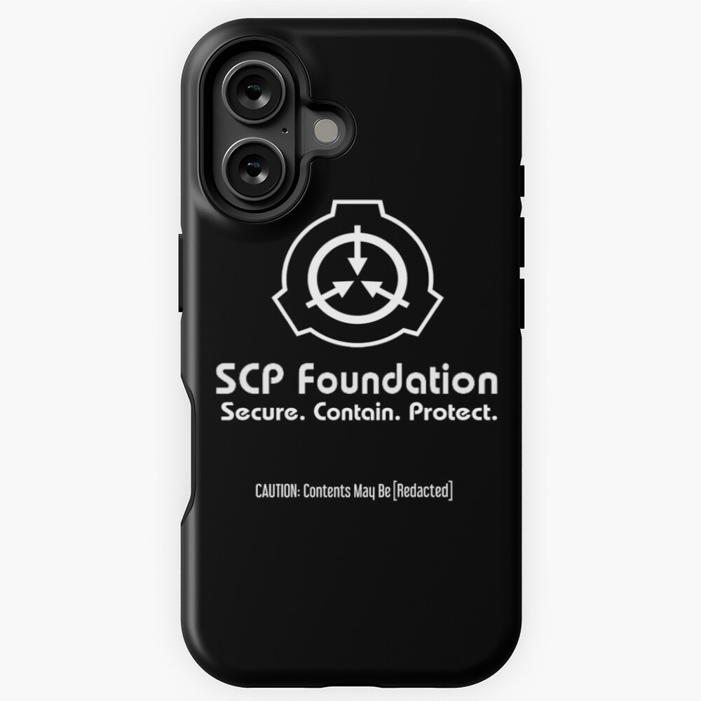 "SCP Foundation: Contents May Be [Redacted] (Black)" Comforter for Sale ...