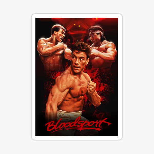 Bloodsport Stickers | Redbubble
