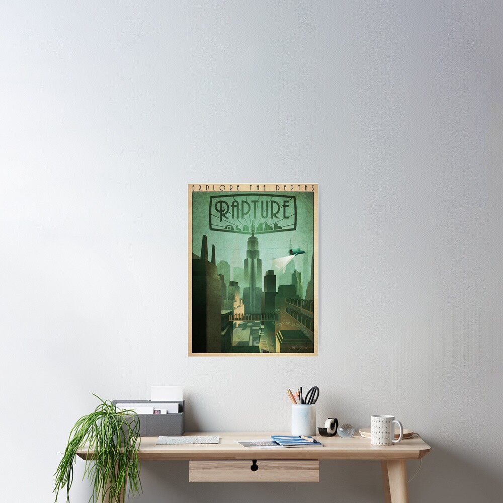 "Explore Rapture, Bioshock Poster" Poster for Sale by gruntcooker ...