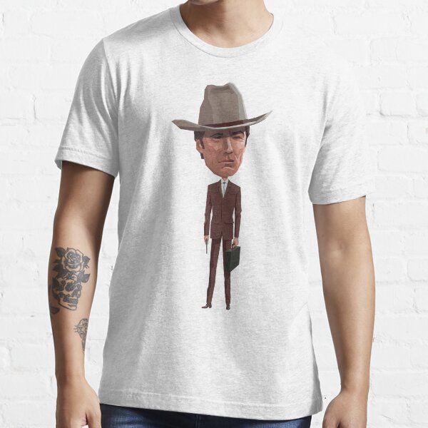 "Clint means business" T-shirt for Sale by mitchfrey | Redbubble | pale ...