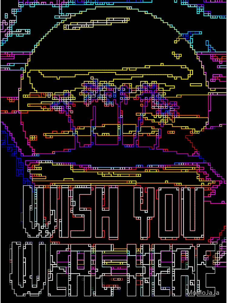 "Wish You Were Here - dark holiday dystopia" Sticker for Sale by ...