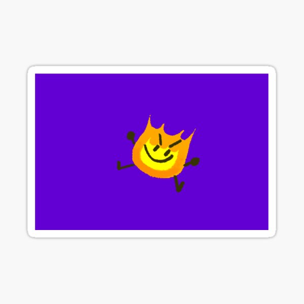 "Firey Jr" Sticker for Sale by MsBonnie | Redbubble