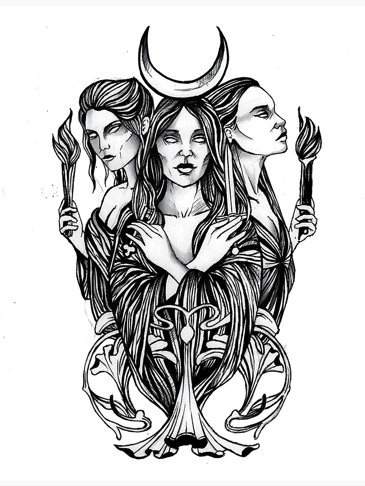"Hecate" Art Print for Sale by ribeirorodolfo | Redbubble