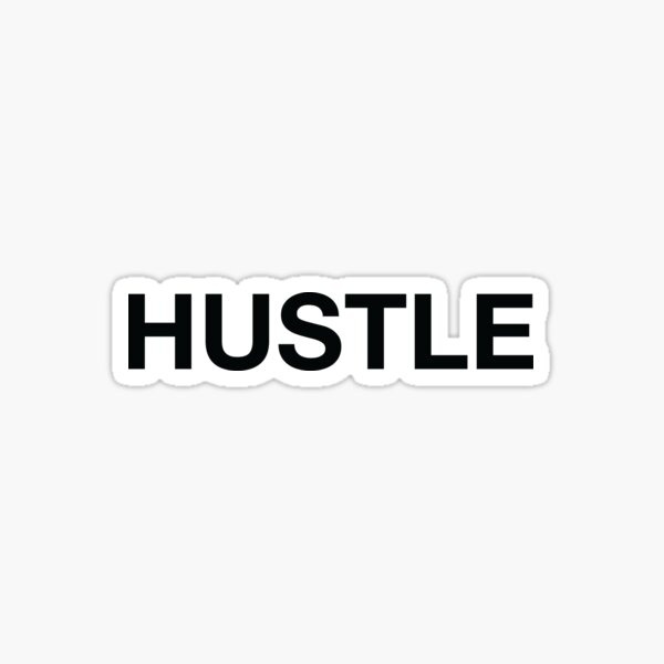 "Gary Vaynerchuk / Gary Vee - Hustle - WHITE" Sticker for Sale by ...