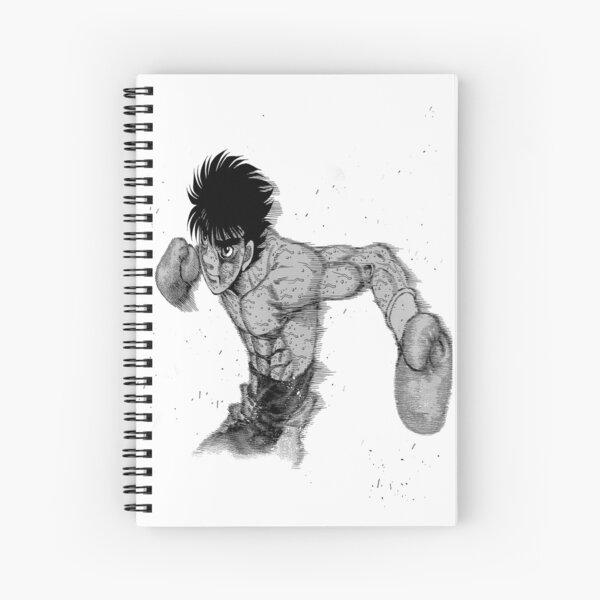"Hajime no Ippo - "The Wind God" Ippo Makunouchi" Spiral Notebook for ...