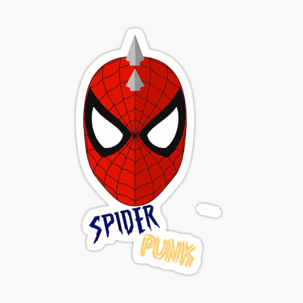 "Spider punk" Sticker for Sale by surirealart | Redbubble