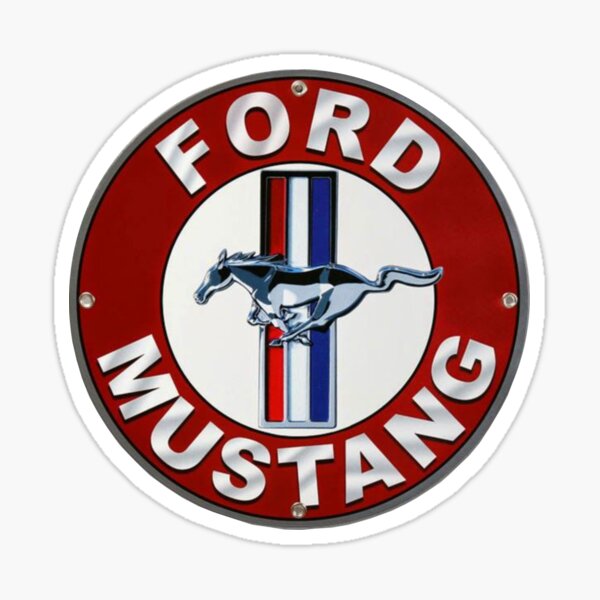 "Ford Mustang vintage - Official " Sticker for Sale by candrasugaris ...