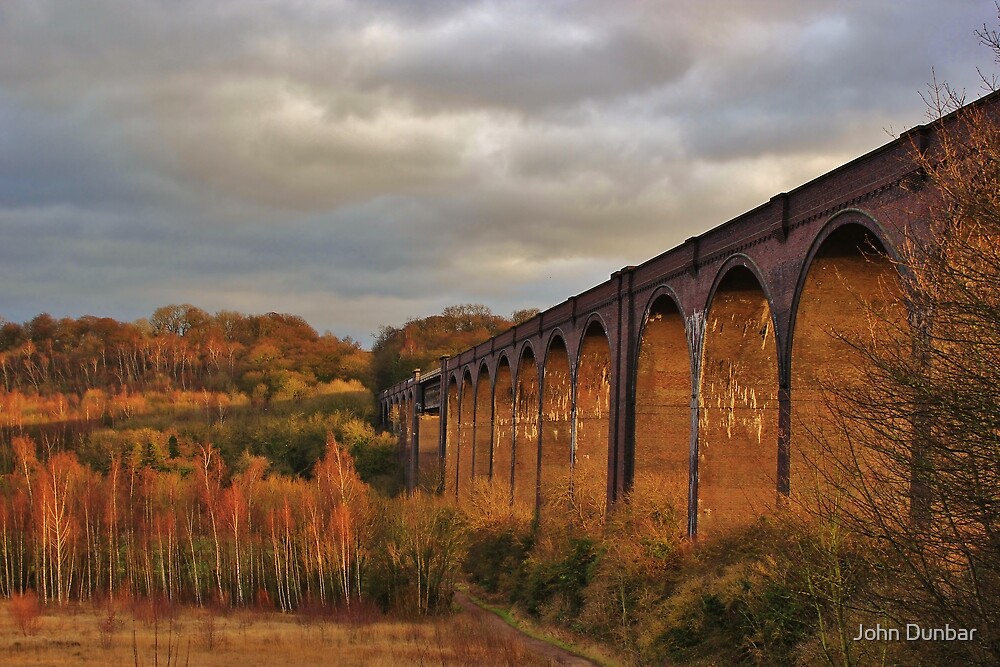 "Conisbrough Viaduct" by John Dunbar | Redbubble