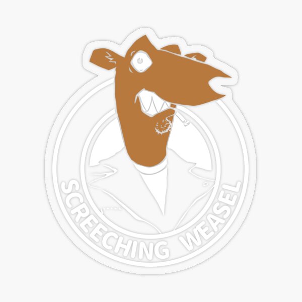 Screeching Weasel Stickers | Redbubble