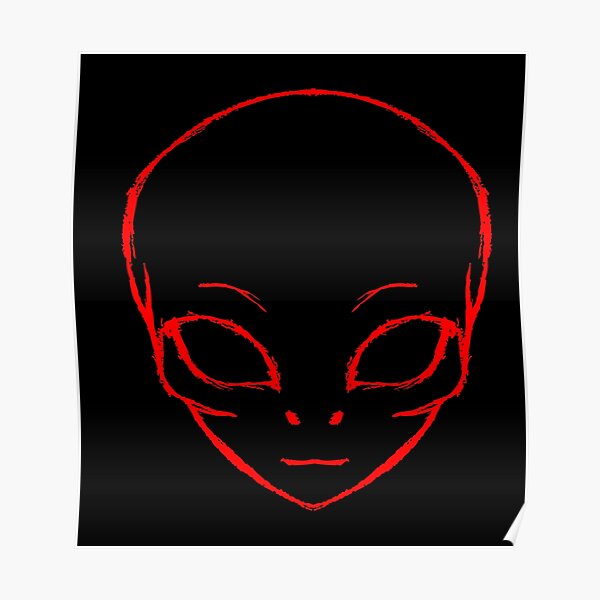 "Alien" Poster for Sale by wickedcartoons | Redbubble