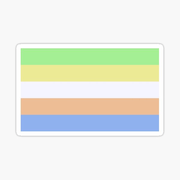 "Polygender Trans Man" Sticker by ghostfemme | Redbubble