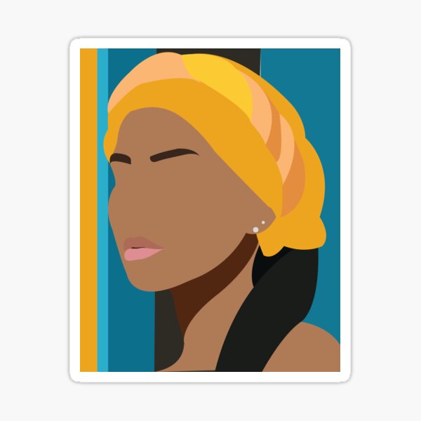 "Jhene Aiko Art " Sticker by lexiibuchanan | Redbubble