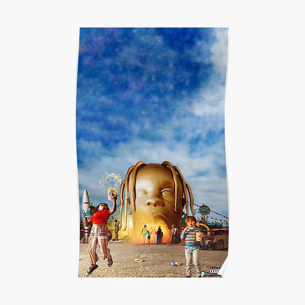 Astroworld Logo Wall Art | Redbubble