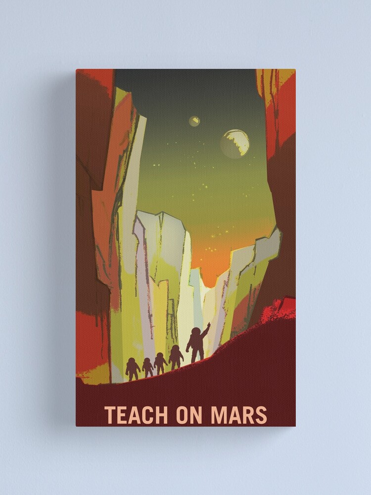 NASA TEACH ON MARS AND ITS MOONS Mars Recruitment Program | Canvas ...