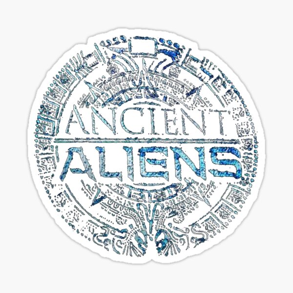 Ancient Aliens Stickers | Redbubble