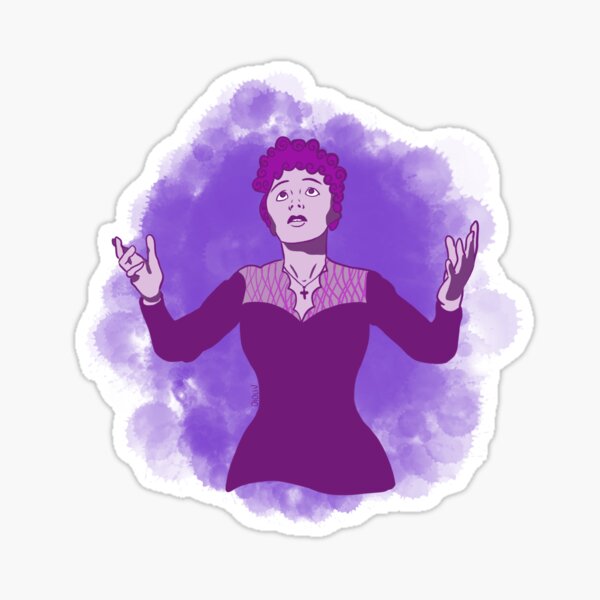 "Édith Piaf" Sticker by Oioliv | Redbubble
