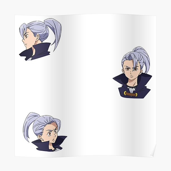 "Seven Deadly Sins Jericho Sticker Set" Poster by CassidyCreates ...