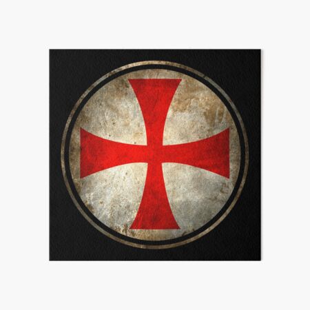 "Knights Templar" Art Board Print by zuen | Redbubble