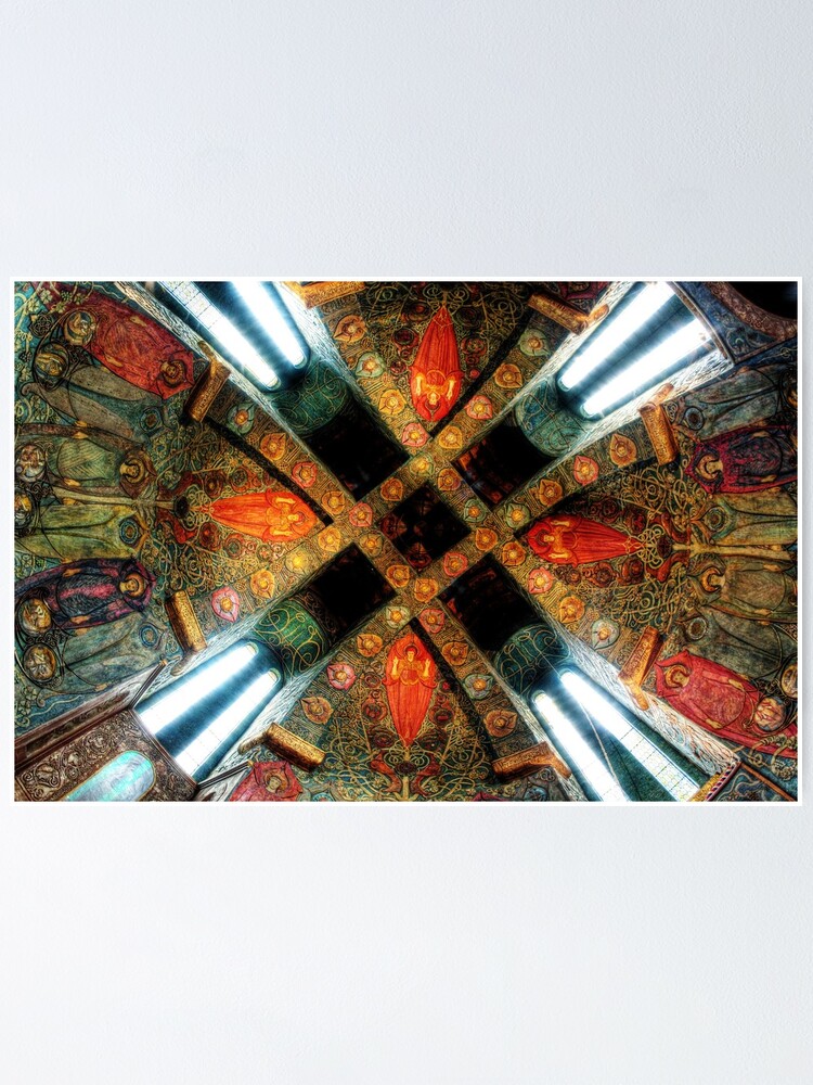 "Watts Chapel, Compton" Poster by gullwingphoto | Redbubble