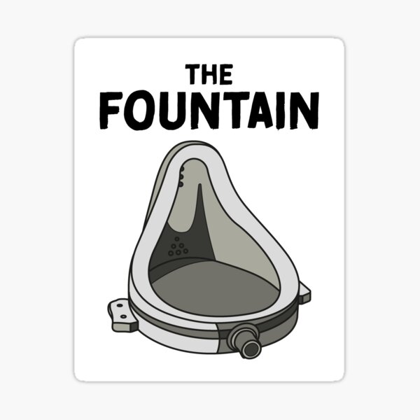"The Fountain" Sticker by IsaVivan | Redbubble