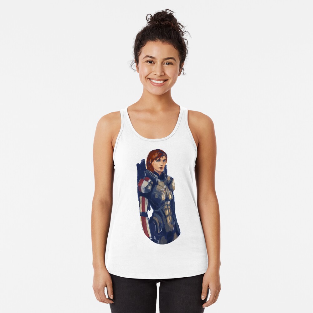 "Femshep from Mass Effect" Poster for Sale by enrychan | Redbubble