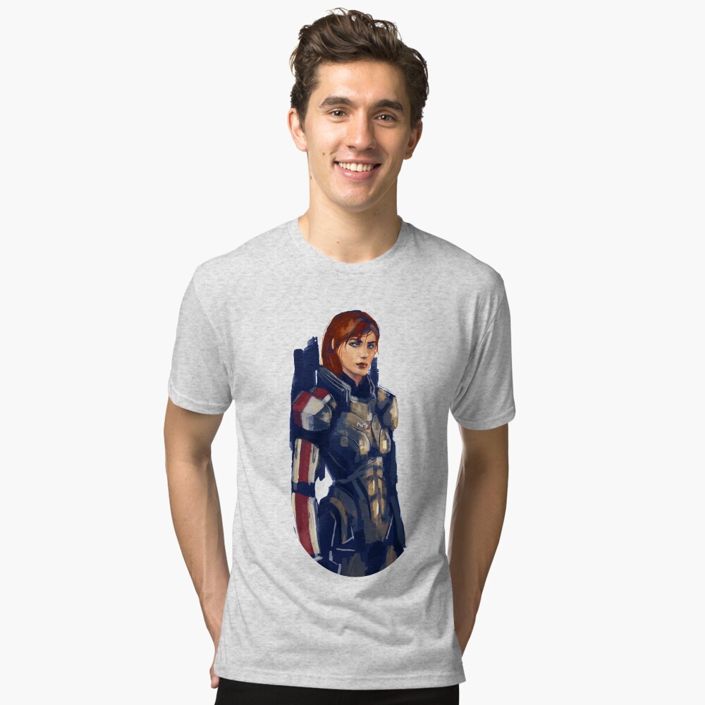 "Femshep from Mass Effect" Poster for Sale by enrychan | Redbubble