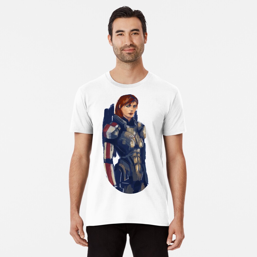 "Femshep from Mass Effect" Poster for Sale by enrychan | Redbubble