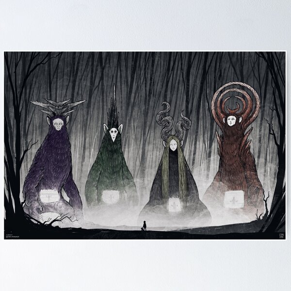 "The Council of Eldertubbies" Poster for Sale by artmango | Redbubble