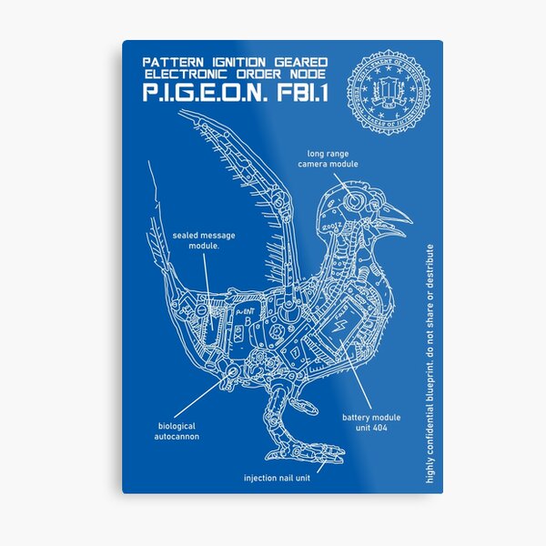 "FBI spy camera pigeon robots. conspiracy blueprint. Illuminati art ...