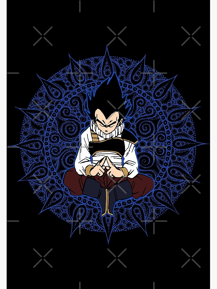 "Spirit Control Vegeta" Poster by hybridmindart | Redbubble