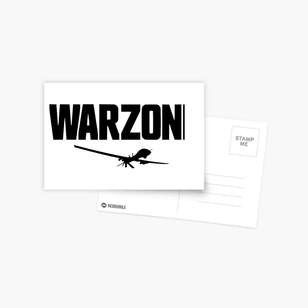 "WARZONE DRONE" Postcard by SyloX94 | Redbubble