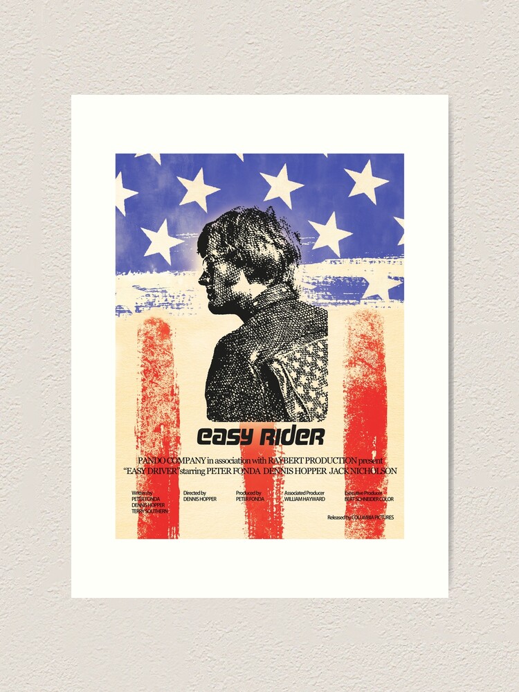 "Easy Rider Poster!" Art Print by Pikokk | Redbubble
