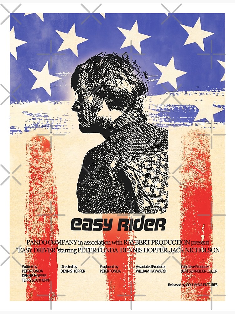 "Easy Rider Poster!" Art Print by Pikokk | Redbubble