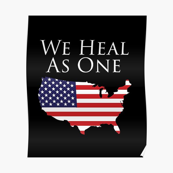 "We Heal As One" Poster by sherwinlde | Redbubble