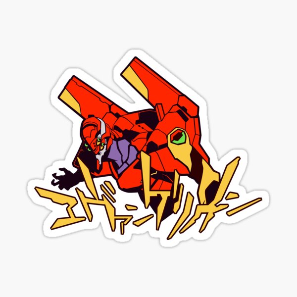 "154 Eva02" Sticker for Sale by yexart | Redbubble