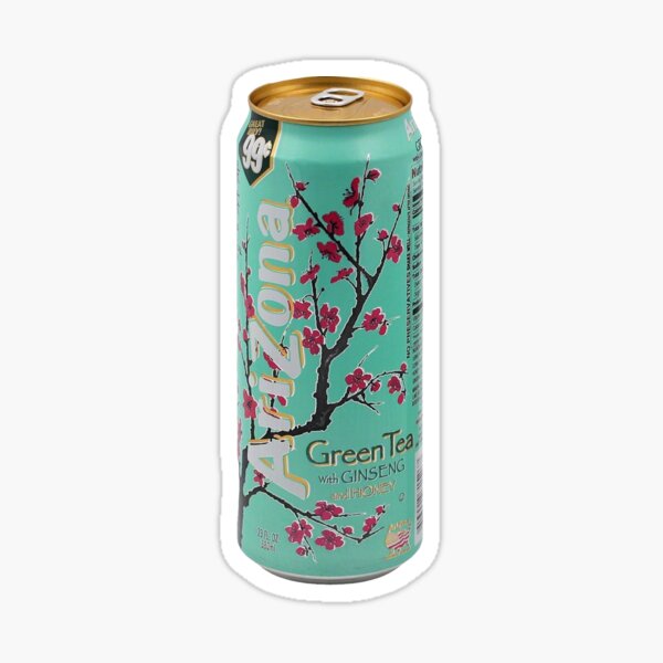"Arizona Green Tea " Sticker by janniechang | Redbubble