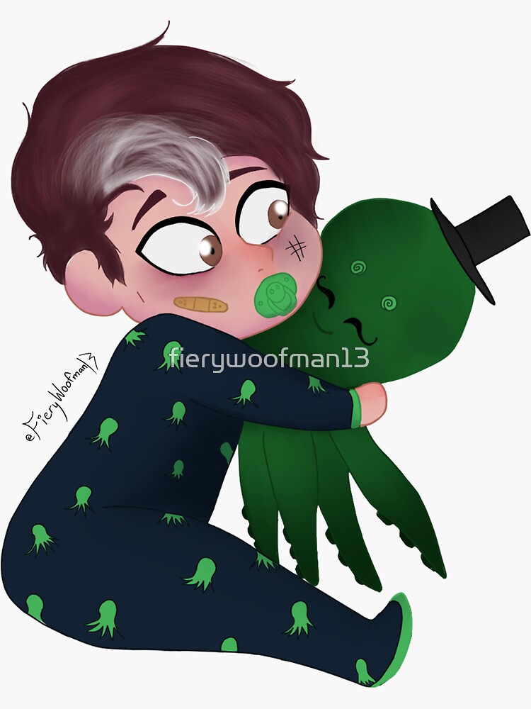 "Baby Remus" Sticker for Sale by fierywoofman13 | Redbubble