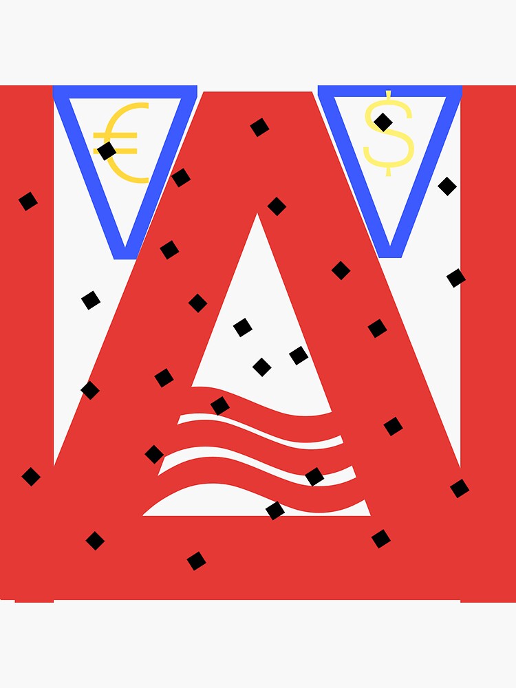 "ASA ASA" Sticker for Sale by Dilbarnayek | Redbubble