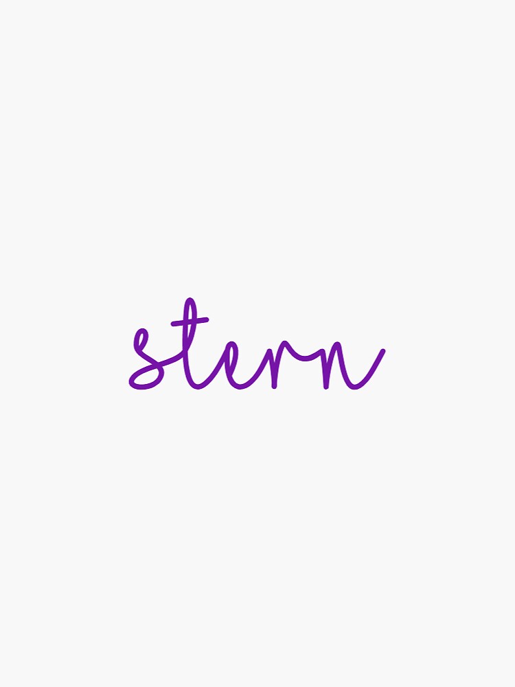 "NYU Stern" Sticker for Sale by jaimaldonado | Redbubble