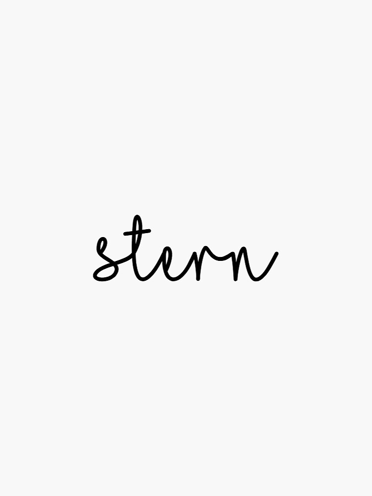 Nyu Stern Sticker By Jaimaldonado Redbubble