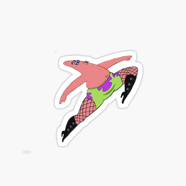 "Patrick Star" Sticker for Sale by lilyrvo | Redbubble