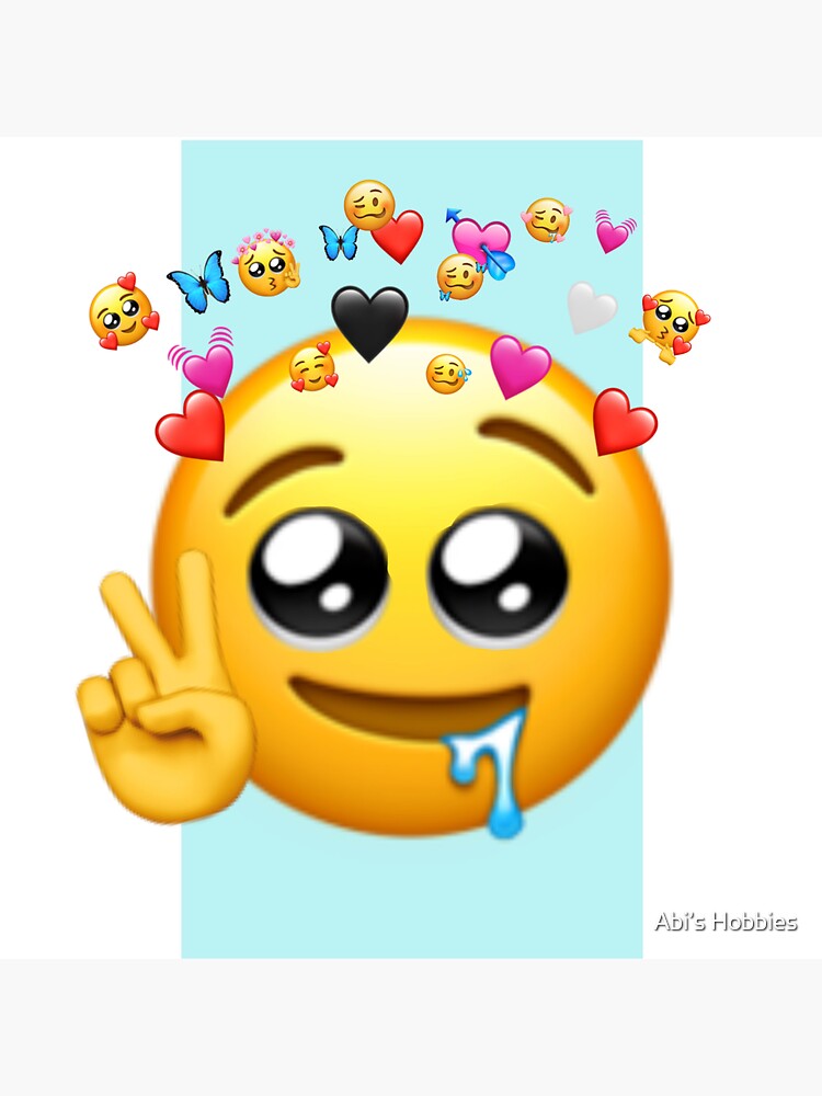 "Moody emoji" Sticker for Sale by Galfor | Redbubble