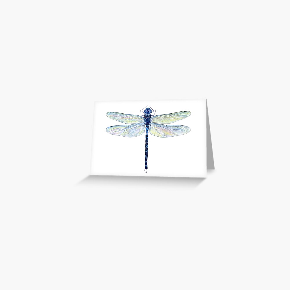 "Spatterdock Dragonfly" Greeting Card for Sale by edenart | Redbubble